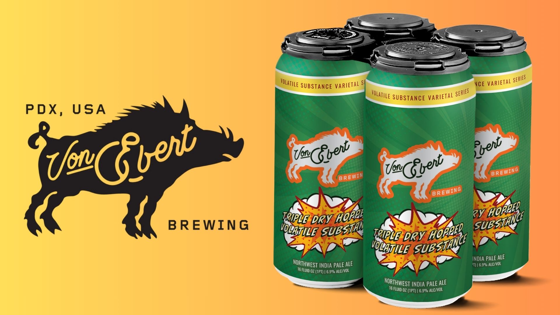 Von Ebert Brewing Releases Flagship Volatile Substance IPA - Sip Magazine